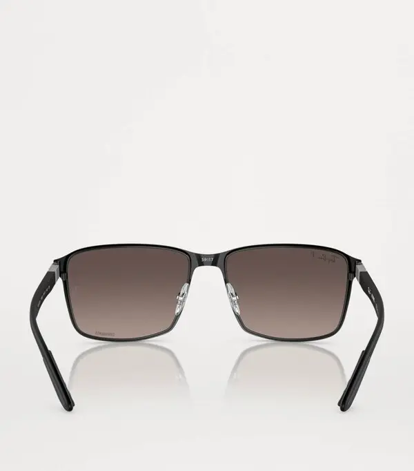 Ray-ban Metal Square Frame Sunglasses