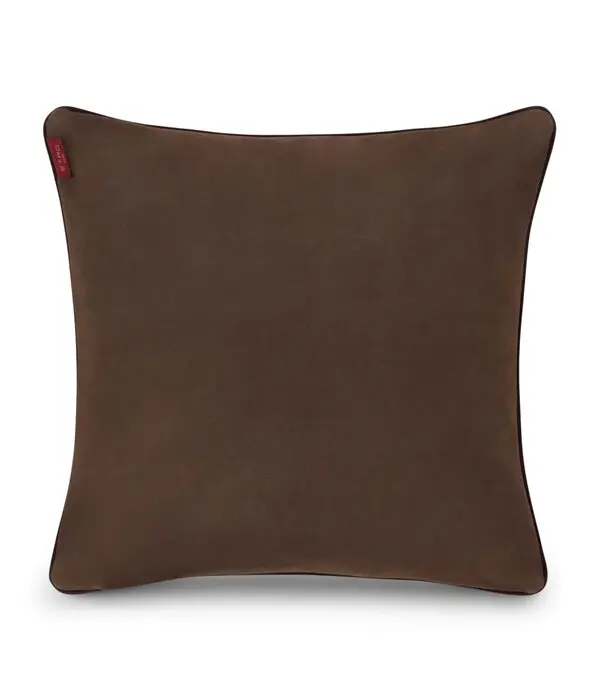 Etro Cotton-blend And Suede Arnica Cushion - Brown