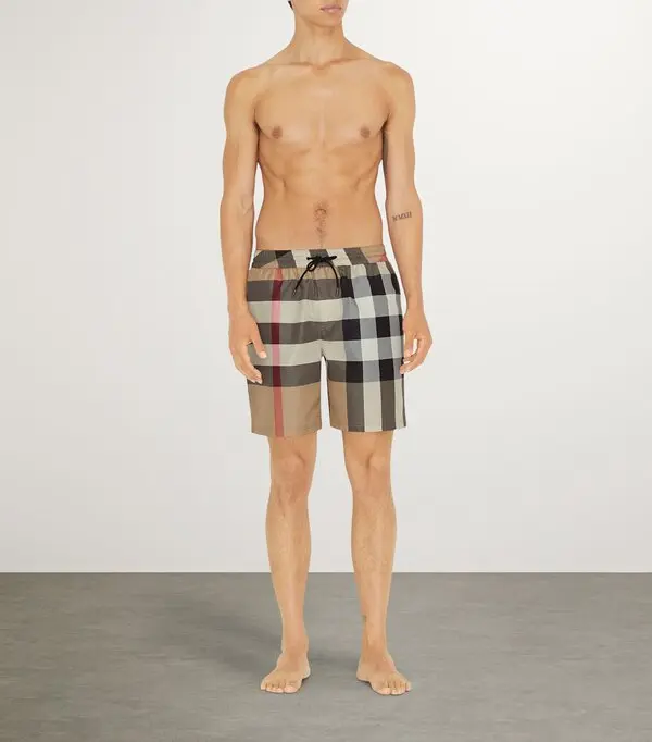 Burberry Check Swim Shorts
