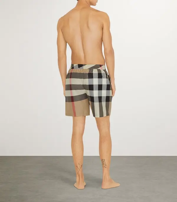 Burberry Check Swim Shorts