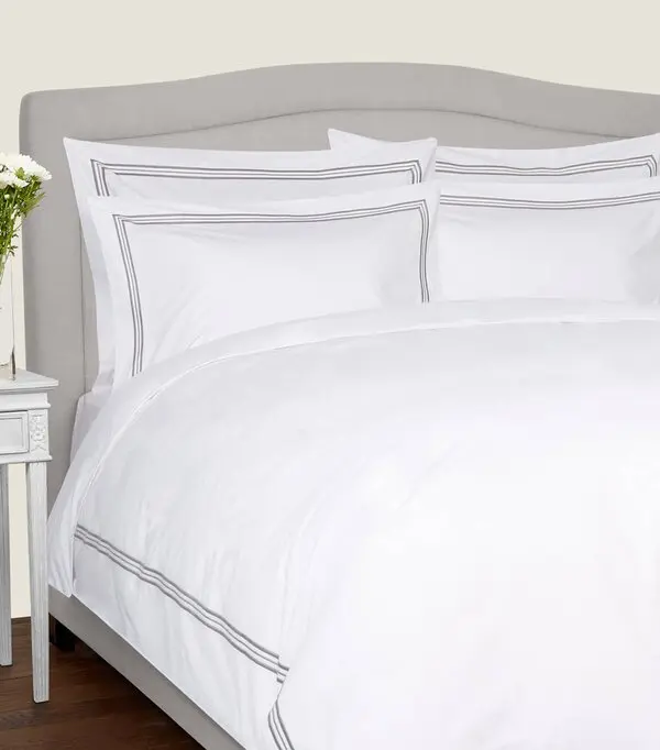 Frette Triplo Boudoir Pillowcase - Grey