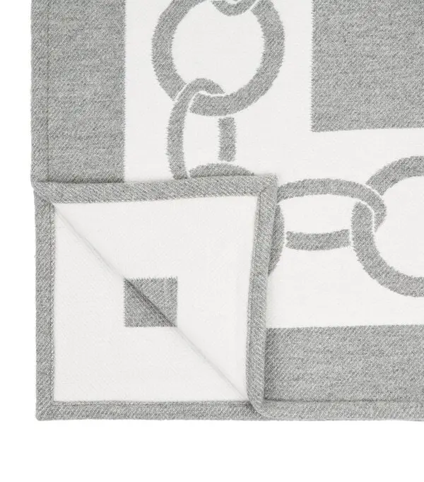 Frette Chains Blanket - Grey