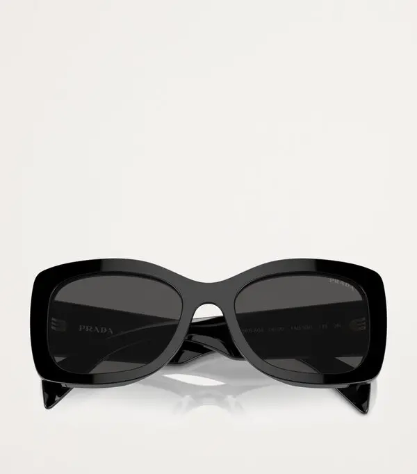 Prada Geometric Acetate Sunglasses