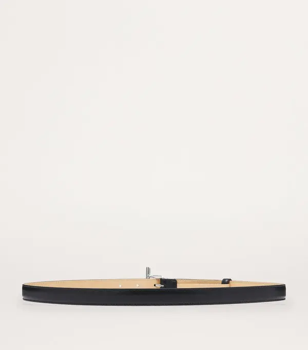 Alexander McQueen Leather T-bar Belt