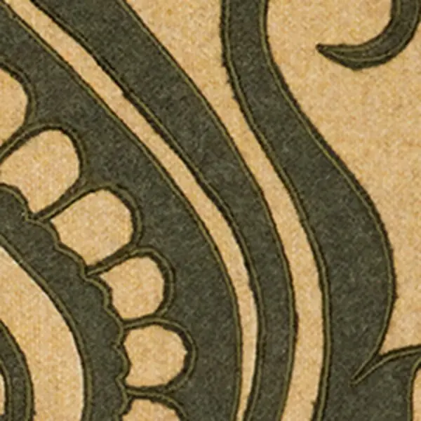 Etro Wool-blend Embroidered Gombo Cushion - Brown