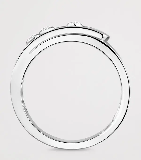 Messika Move Noa Diamond Ring In White Gold