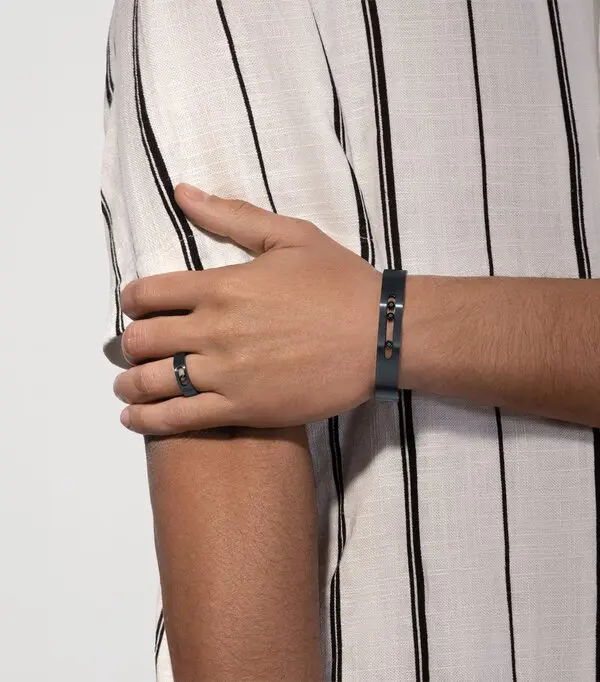 Messika Move Titanium And Diamond Bangle