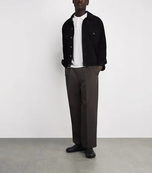 Sandro Knitted Polo Shirt