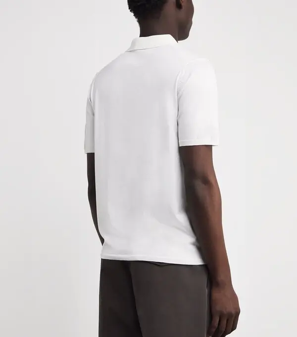 Sandro Knitted Polo Shirt