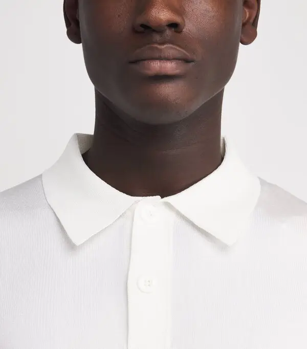 Sandro Knitted Polo Shirt
