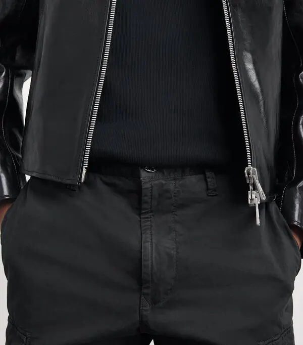 Stone Island Stretch-cotton Cargo Trousers