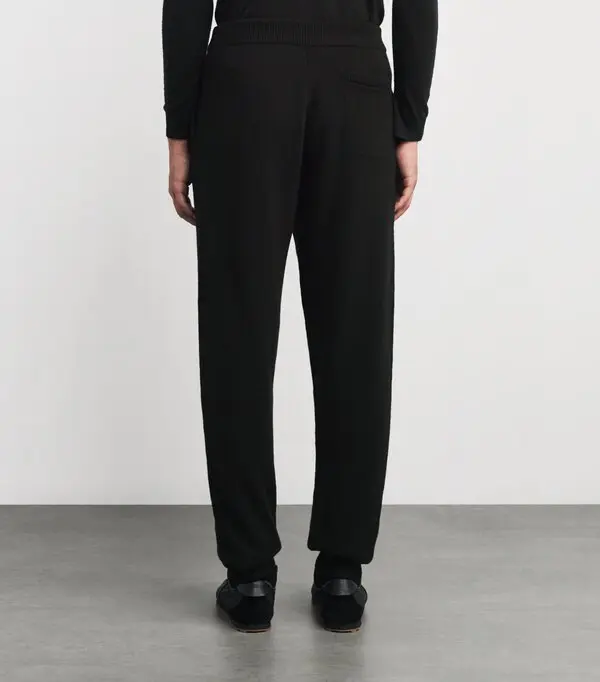 Harrods Cashmere Sweatpants - Black