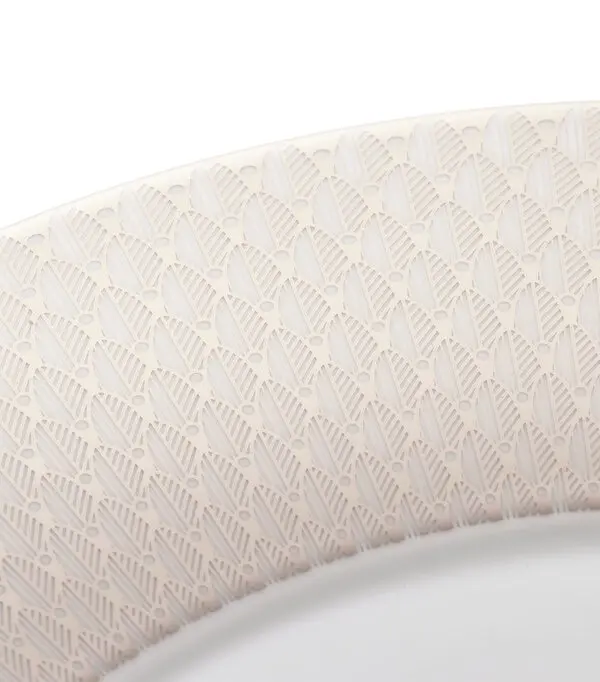 Christofle Porcelain Malmaison Platinum Impériale Underplate
