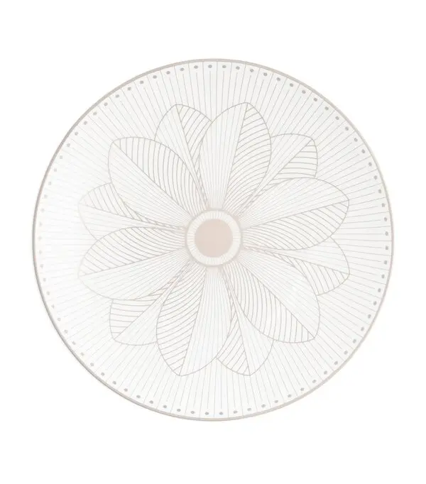 Christofle Porcelain Malmaison Platinum Impériale Bread Plate - Silver