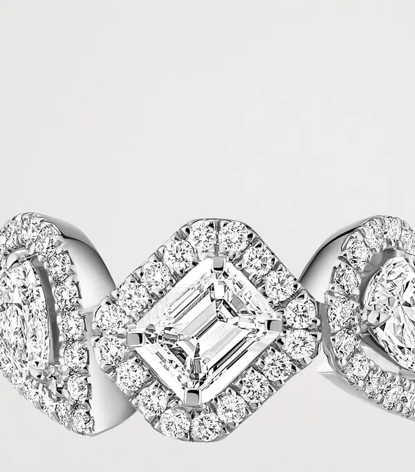 Messika My Twin White Gold Diamond Ear Cuff