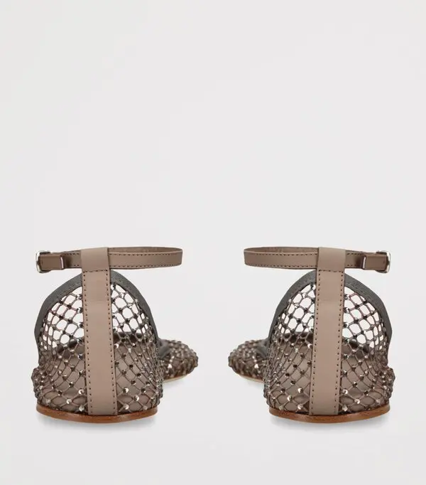 Christopher Esber Mesh Minette Ballet Flats