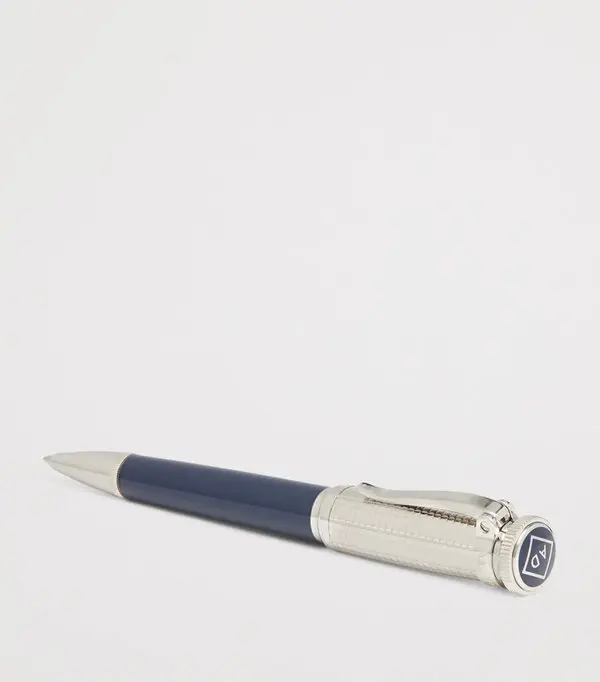Dunhill Sentryman Hobnail Ballpoint Pen - Navy
