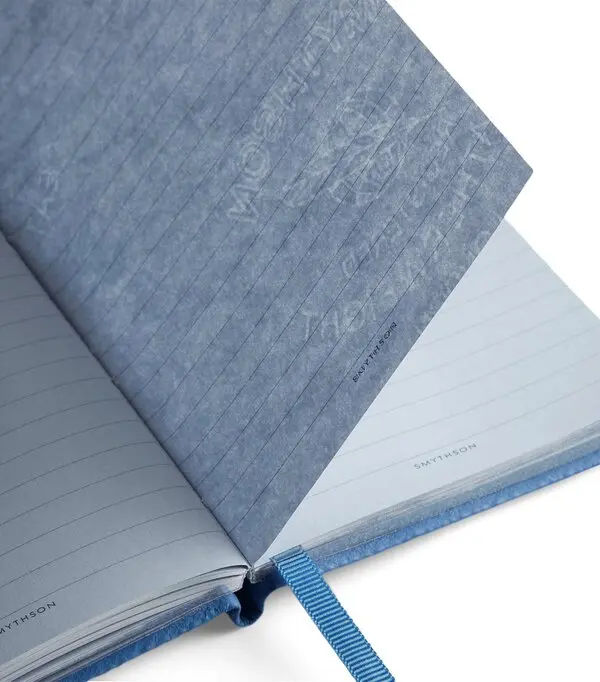 Smythson X Thomas Lélu Panama Leather Do Small Things Panama Notebook