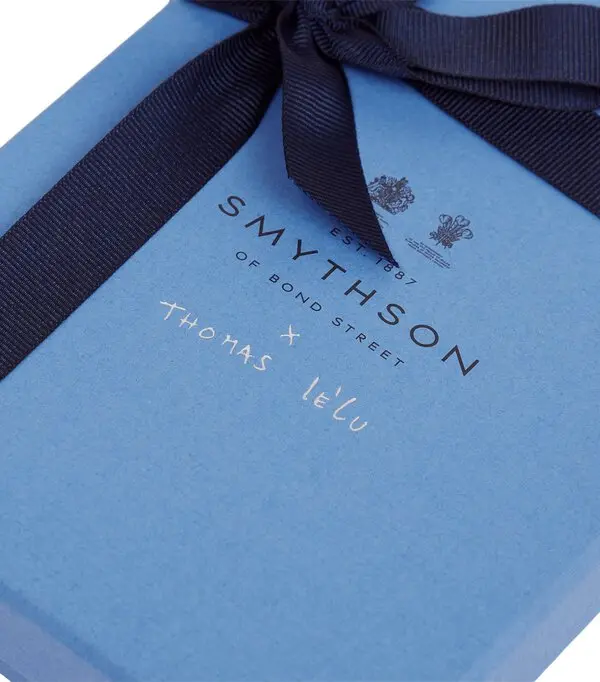 Smythson X Thomas Lélu Panama Leather Do Small Things Panama Notebook