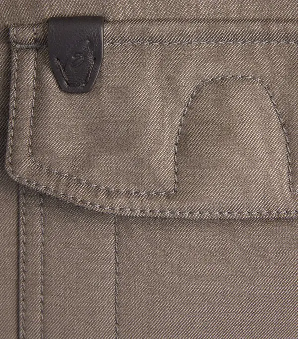 Brioni Wool Padded Field Jacket