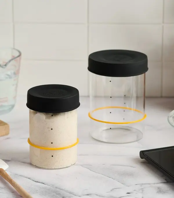 SOURHOUSE Glass Sourdough Quart Starter Jar