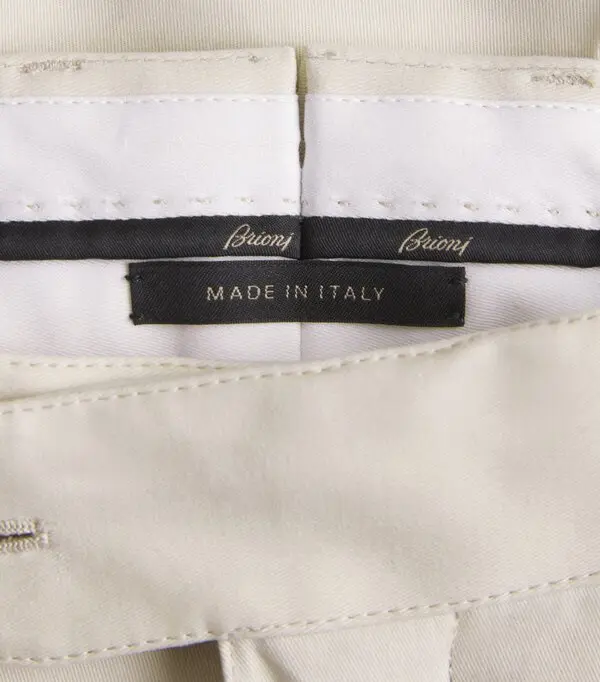 Brioni Wool Tailored Trousers