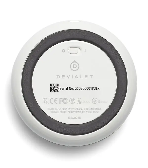DEVIALET Remote - White