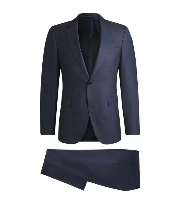 BOSS Virgin Wool-silk 2-piece Suit