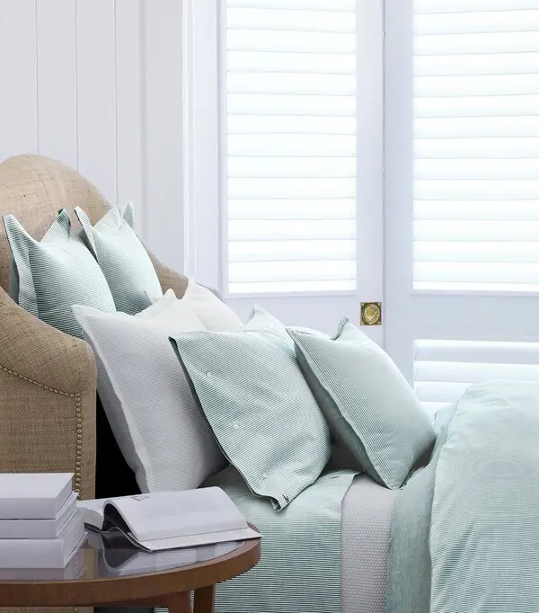 Ralph Lauren Oxford Evergreen Duvet Cover - Green