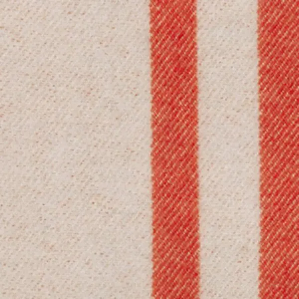 PRATESI Tre Righe Throw - Orange