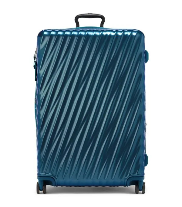 Tumi 19 Degree Expandable Checked Suitcase - Blue