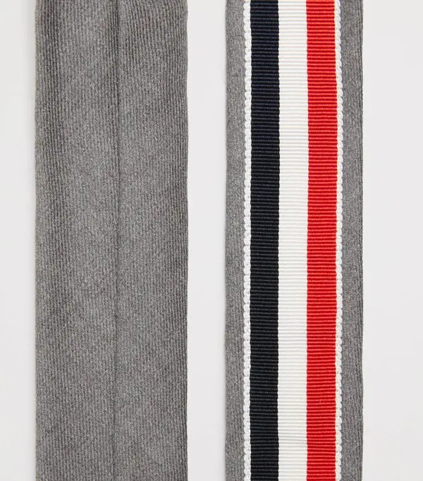 Thom Browne Wool Tie - Grey