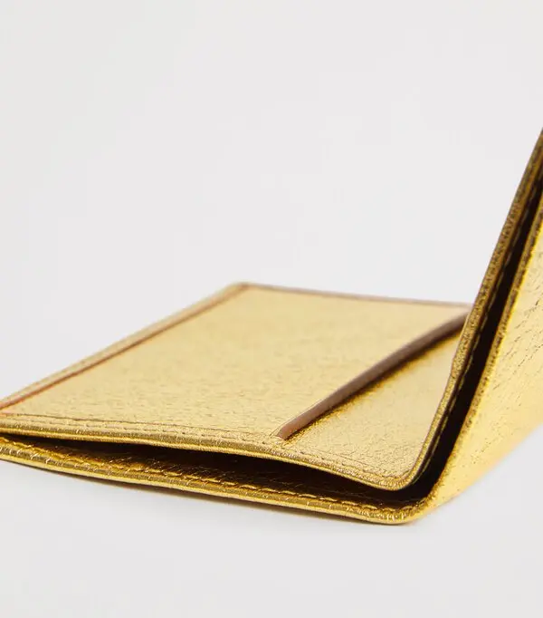 Comme Des Garçons Leather Bifold Vertical Card Holder