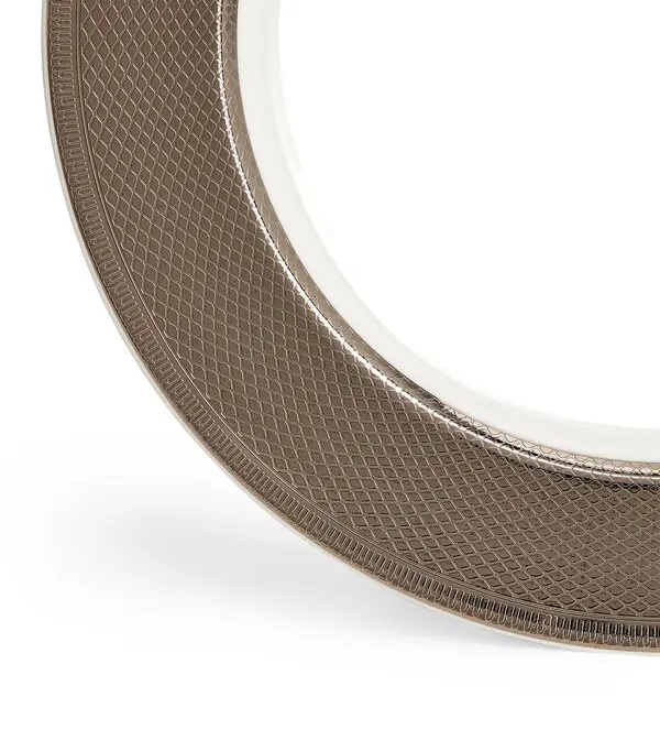 Christofle Guilloché Platinium Underplate