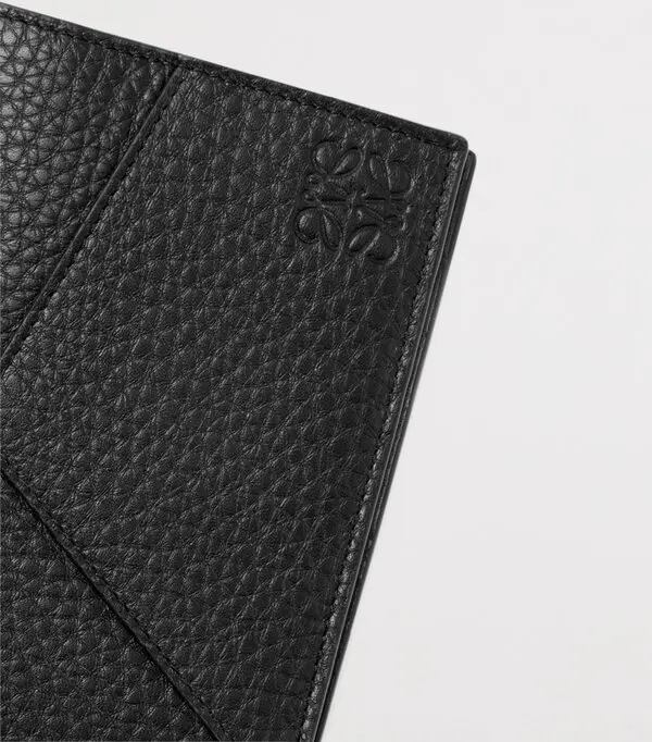Loewe Grained Leather Puzzle Edge Passport Cover