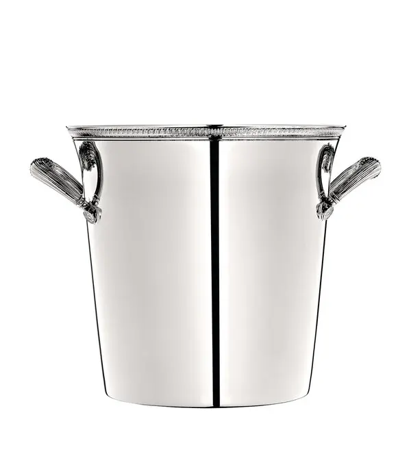 Christofle Plated Malmaison Two-bottle Champagne Cooler - Silver