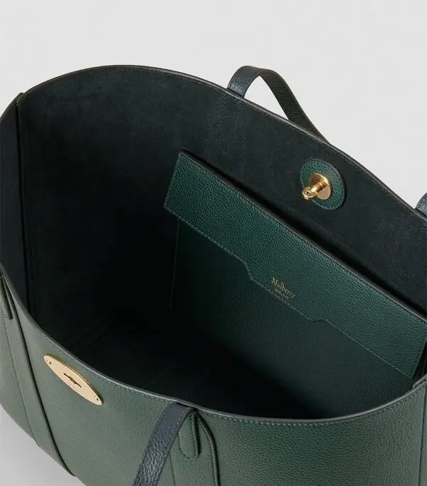 Mulberry Bayswater Leather Tote Bag - Green