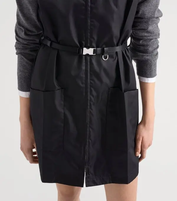 Prada Re-nylon Mini Dress