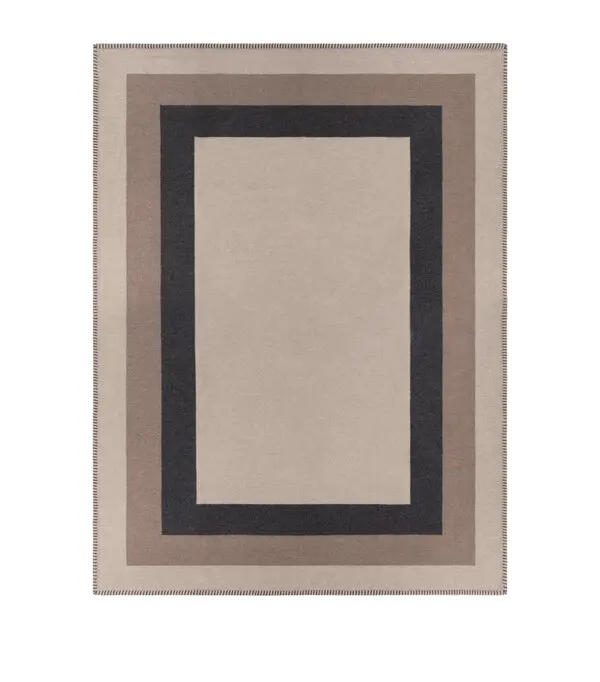 BEGG X CO Lambswool-cashmere Valatzu Josef Blanket - Neutral