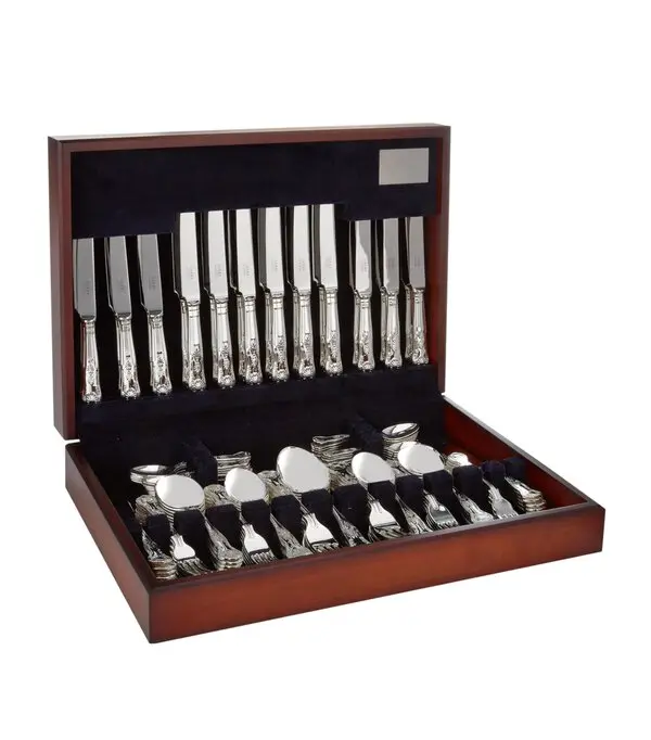 CARRS SILVER Kings Plated 44-piece Set - Silver