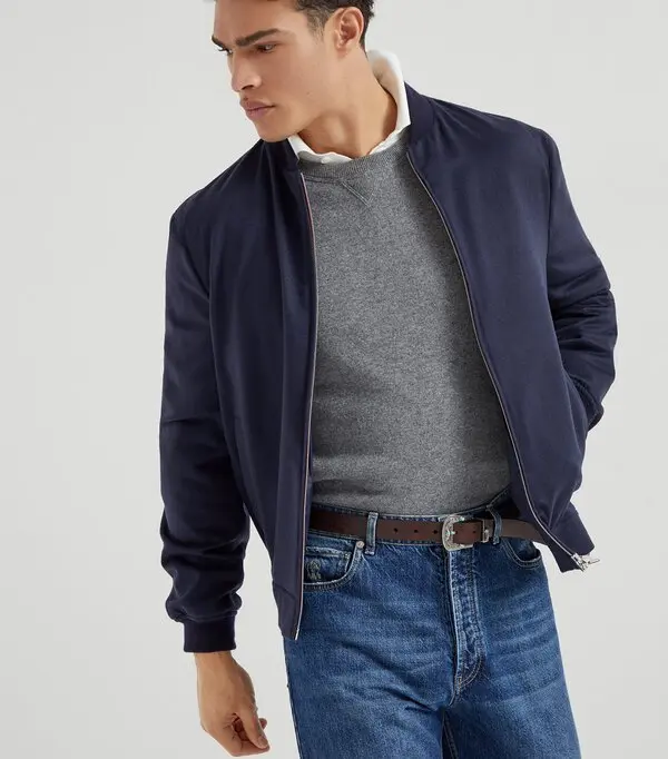 Brunello Cucinelli Cashmere Crew Neck Sweater