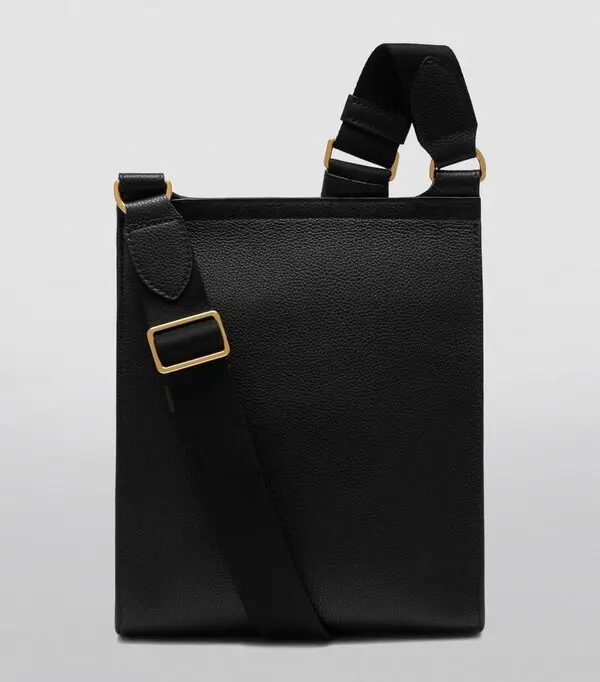 Mulberry Medium Leather Antony Messenger Bag - Black