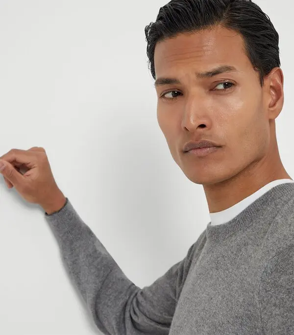 Brunello Cucinelli Cashmere Crewneck Sweater - Grey