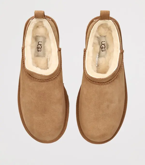 UGG Suede Classic Micro Boots - Beige
