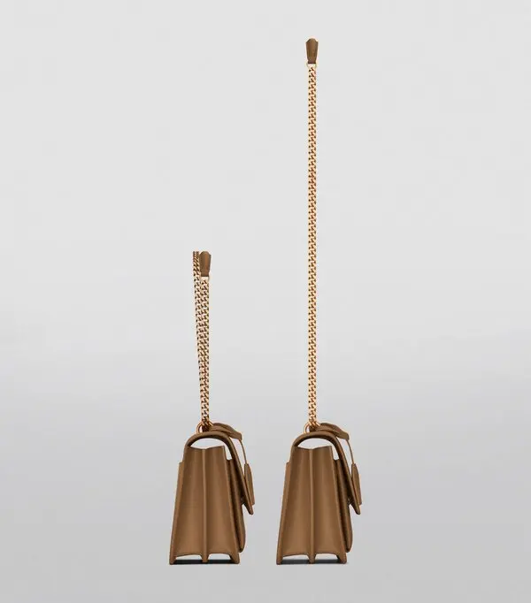 Saint Laurent Medium Sunset Shoulder Bag - Brown