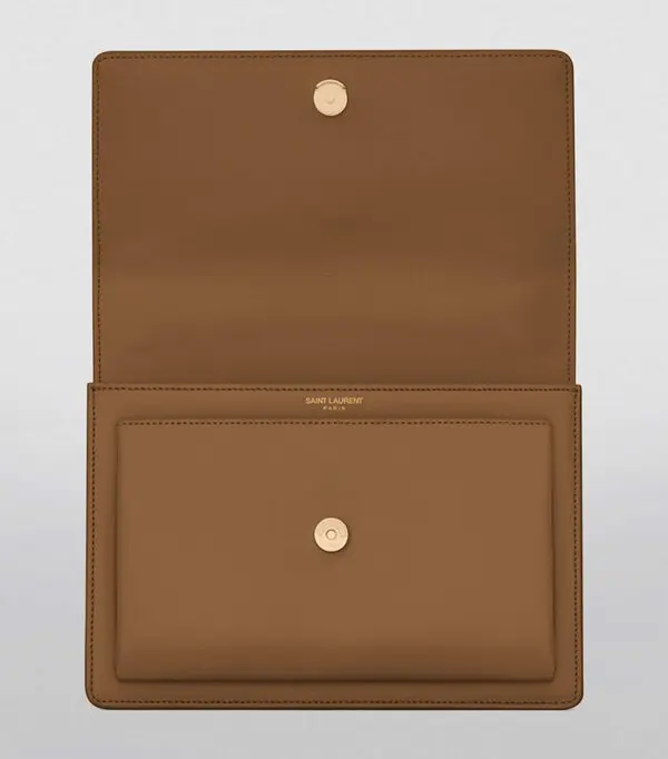 Saint Laurent Medium Sunset Shoulder Bag - Brown