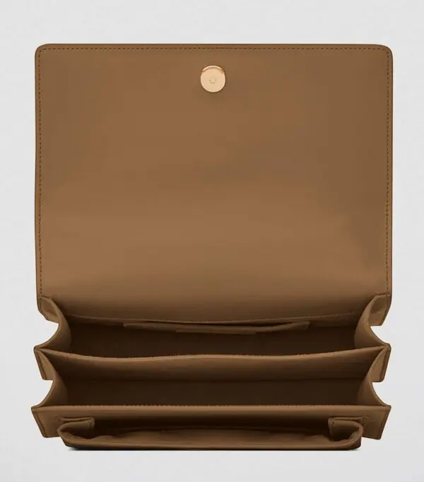 Saint Laurent Medium Sunset Shoulder Bag - Brown