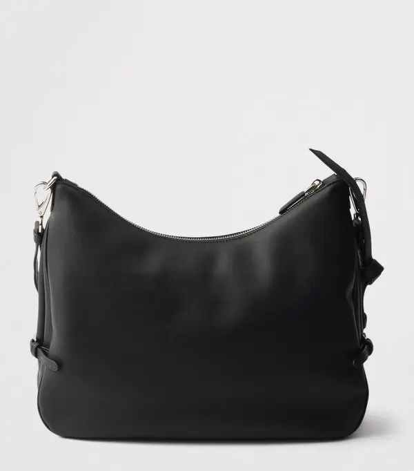 Prada Large Leather Shoulder Bag