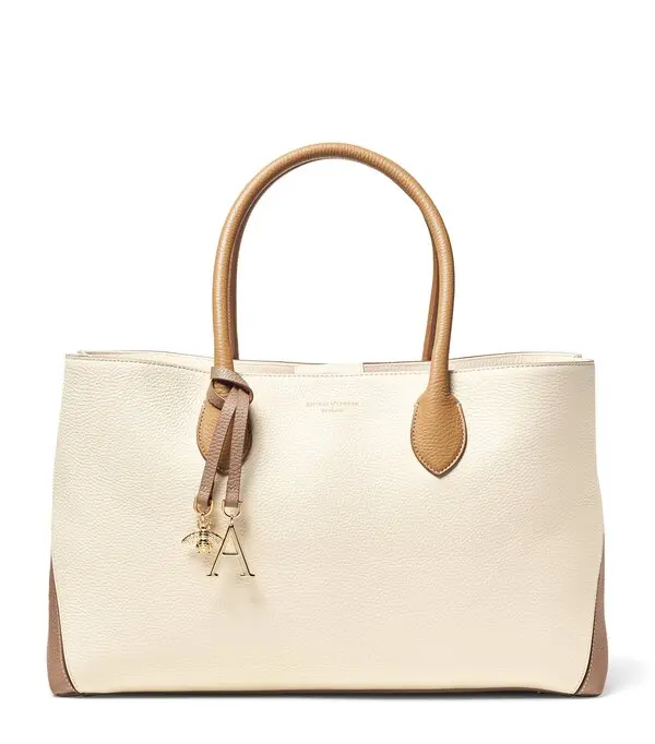 ASPINAL OF LONDON Leather London Tote Bag