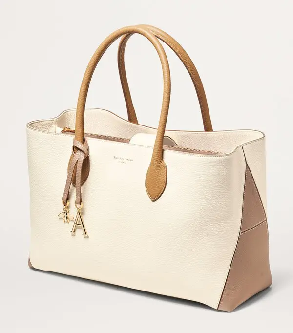 ASPINAL OF LONDON Leather London Tote Bag